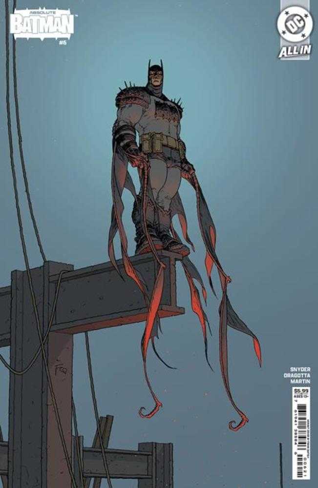 Absolute Batman #6 Cover B Frank Quitely Card Stock Variant – FORBIDDEN ...
